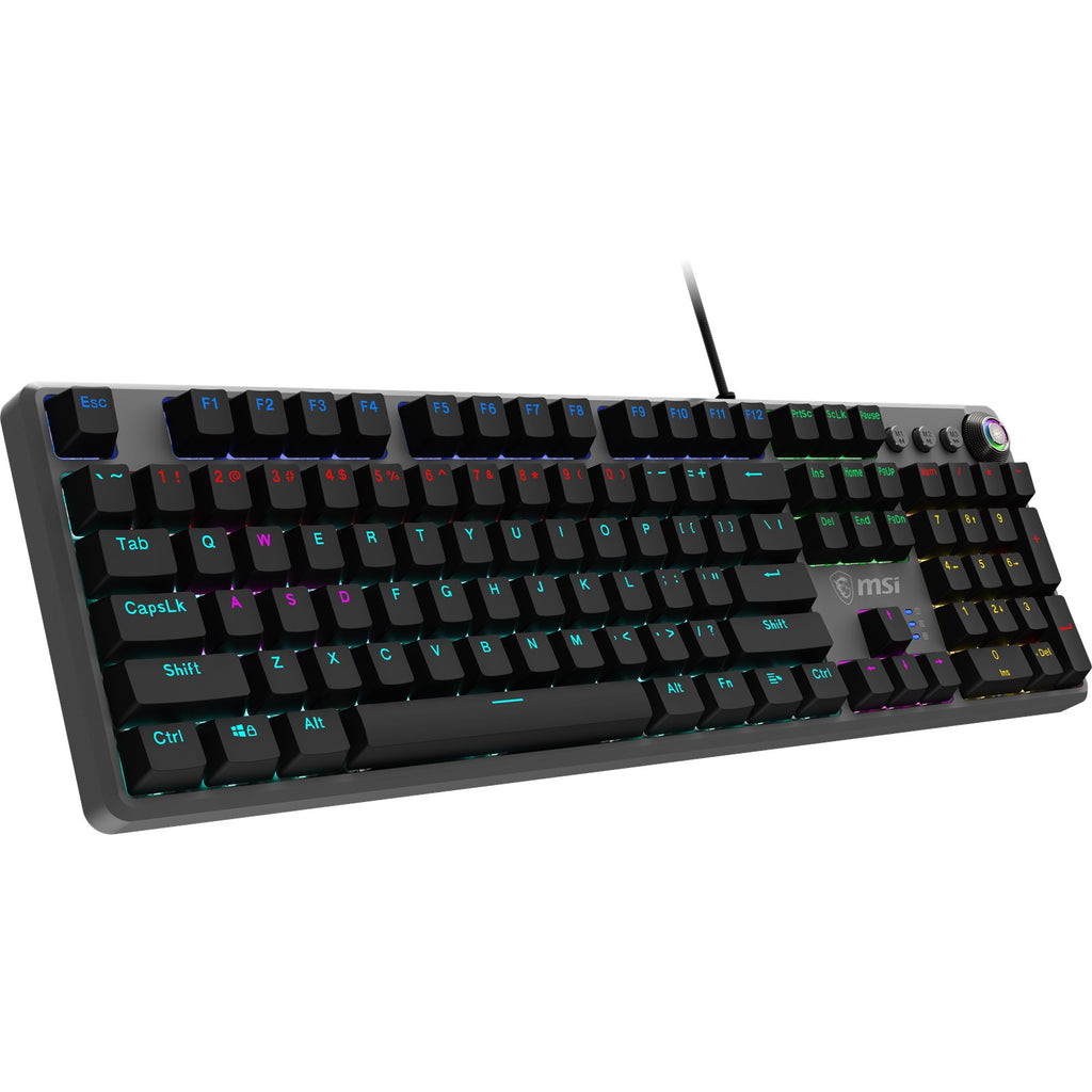 MSI FORGE GK310 Gaming Keyboard with Red Switches – Lightning Computers