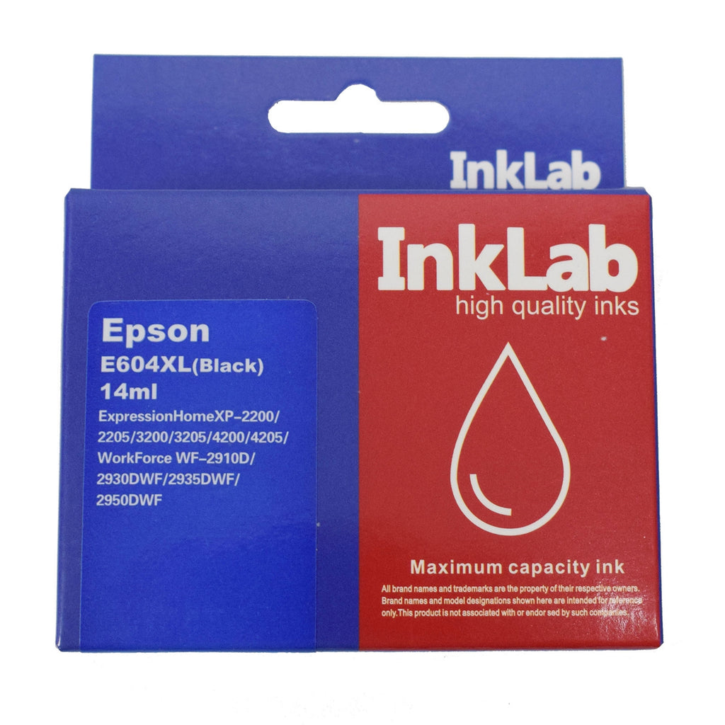 InkLab 604 Epson Compatible Black Replacement Ink – Lightning Computers