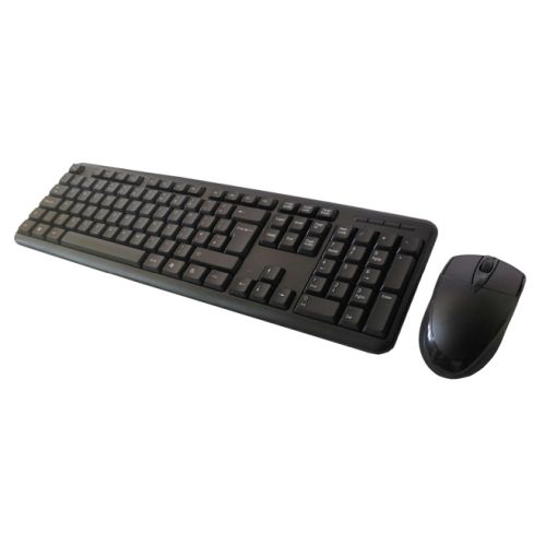 LK-500 Wired Keyboard and Mouse Desktop Kit, USB, Multimedia ...