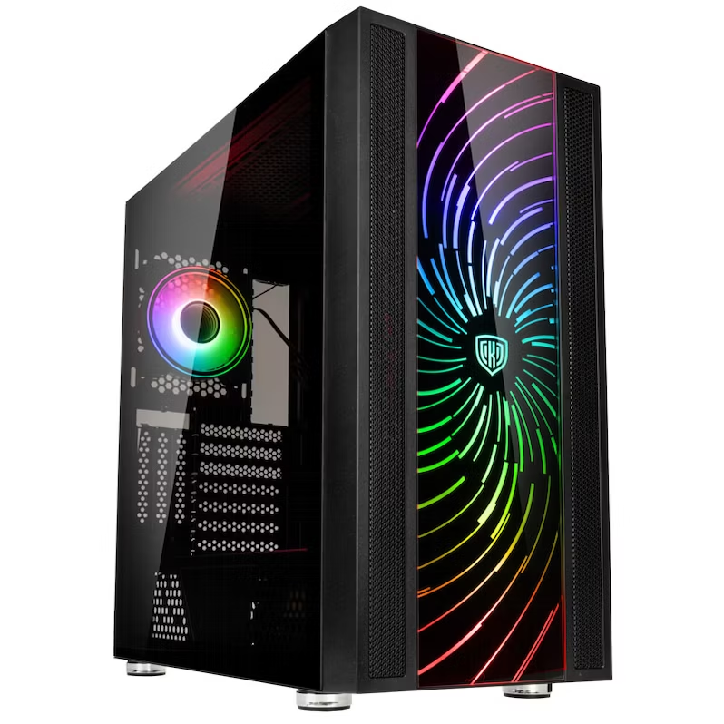 Kolink Unity Adapt ARGB Midi Tower Case - Black – Lightning Computers