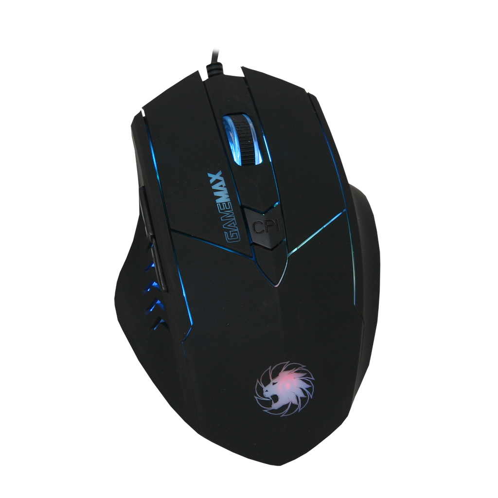 GameMax Tornado Gaming Mouse 7 colour Led – Lightning Computers