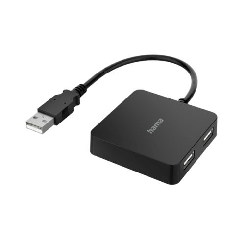 Hama External 4-Port USB 2.0 Hub, USB Powered – Lightning Computers